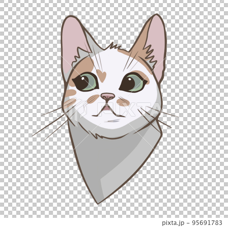 Funny Cartoon Style Meme Cats Illustration Drawingのイラスト素材 [95691783 ...