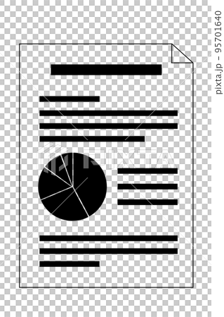 Documents, materials, proposals, presentations,... - Stock Illustration [95701640] - PIXTA