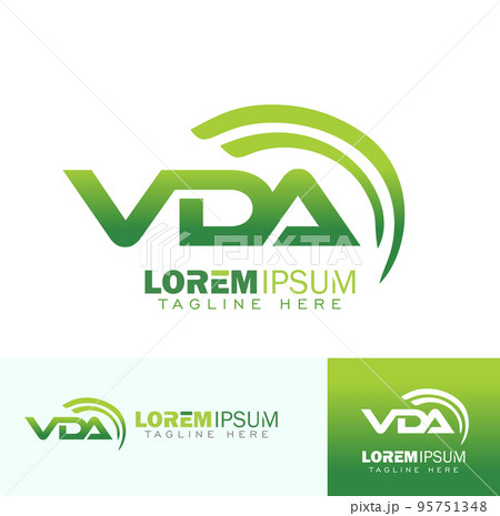 VDA Monogram Initial Logo Signのイラスト素材 [95751348] - PIXTA
