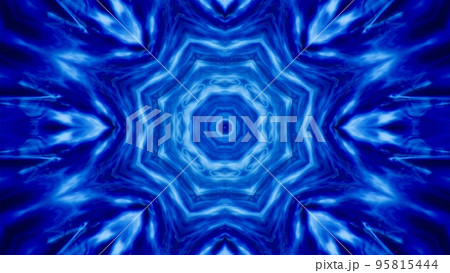 Geometric Pattern Blue Fire Backgroundのイラスト素材 [95815444] - PIXTA