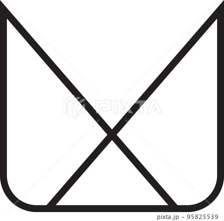 Abstract wing triangle logo illustration in...のイラスト素材 [95825539] - PIXTA