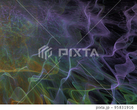 Imaginatory fractal abstract background Imageのイラスト素材 [95831916] - PIXTA