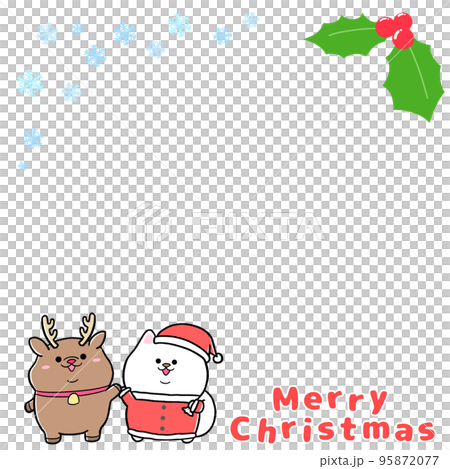 Yurukawa Shirashiba Christmas (1:1)② - Stock Illustration [95872077 ...