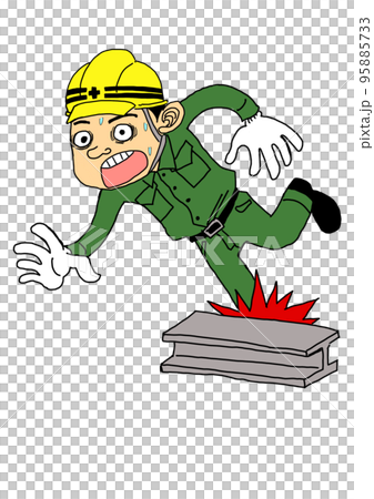 trip over material - Stock Illustration [95885733] - PIXTA