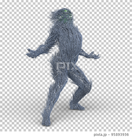 Grass monster - Stock Illustration [95893936] - PIXTA