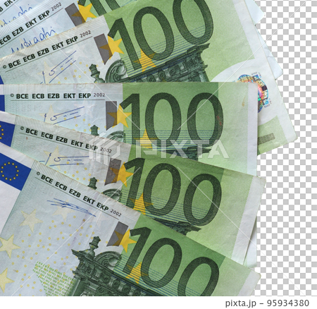 Euro notes, European Union transparent PNGのイラスト素材 [95934380] - PIXTA