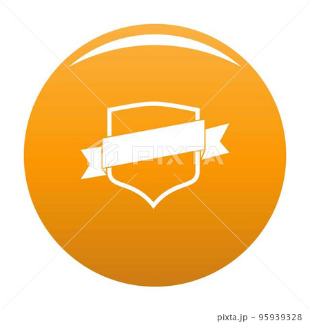 Badge icon. Simple illustration of badge vector...のイラスト素材 [95939328 ...