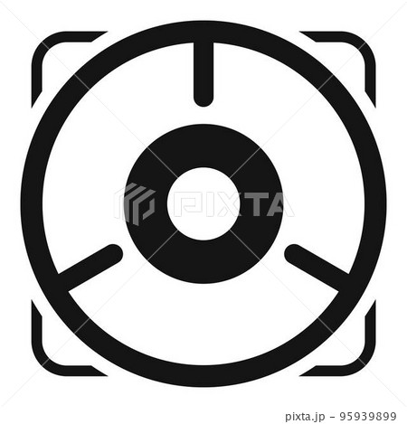 Soldier gun aim icon. Simple illustration of...のイラスト素材 [95939899] - PIXTA