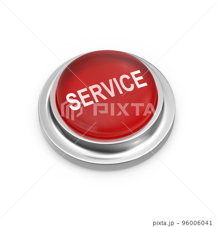 Red Button Serviceのイラスト素材 [96006041] - PIXTA