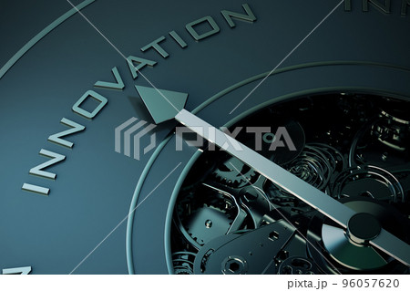 3D Rendering of Innovation compassのイラスト素材 [96057620] - PIXTA
