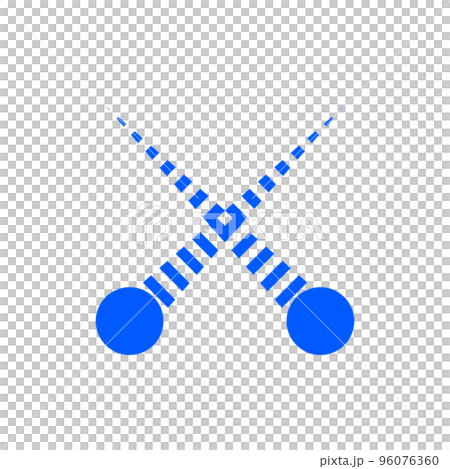 blue multiplication symbol (x, x) - Stock Illustration [96076360] - PIXTA