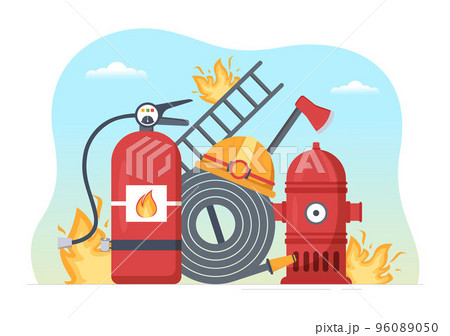 Fire Safety Clip Art Animated Firefighters Cartoon Firefighters In