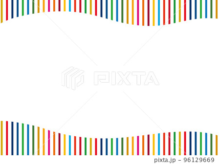 SDGs 17色のフレーム背景素材のイラスト素材 [96129669] - PIXTA