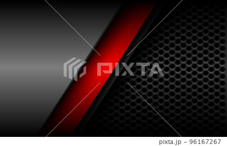 Abstract red line slash geometric with grey...のイラスト素材 [96167267] - PIXTA