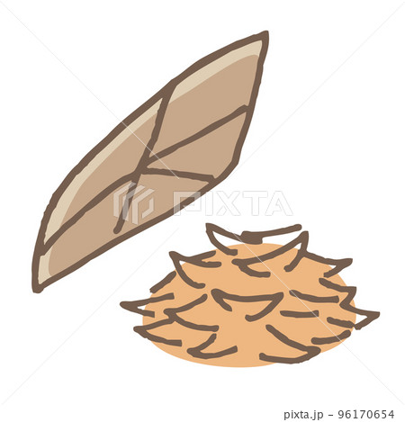 かつお節 イラストのイラスト素材 [96170654] - PIXTA