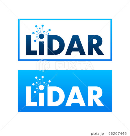 Lidar scanner icon, sign. Vector stock...のイラスト素材 [96207446] - PIXTA