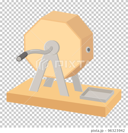 簡單的 Garapon 彩票-插圖素材 [96323942] - PIXTA圖庫