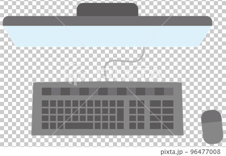 Personal computer illustration - Stock Illustration [96477008] - PIXTA