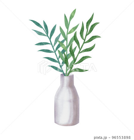 Watercolor floral illustrations. Bouquet with...のイラスト素材 [96553898] - PIXTA