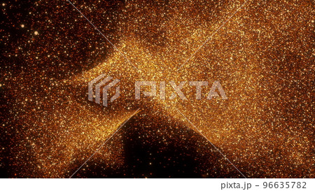 Ember gold particlesのイラスト素材 [96635782] - PIXTA