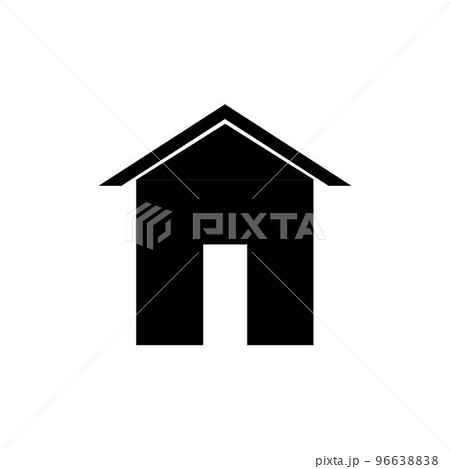 house icon logo vector design templateのイラスト素材 [96638838] - PIXTA