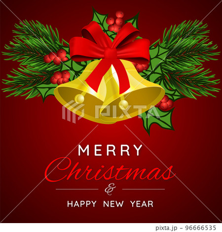 Christmas Bells Bannerのイラスト素材 [96666535] - PIXTA