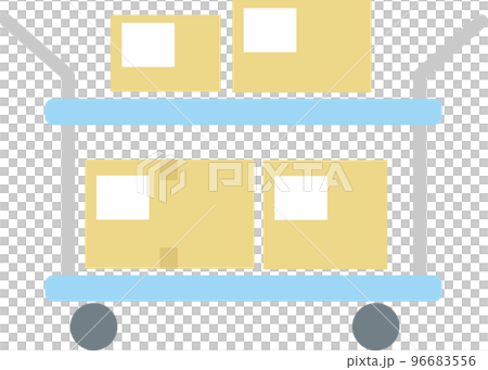 Sorting picking_picking cart - Stock Illustration [96683556] - PIXTA