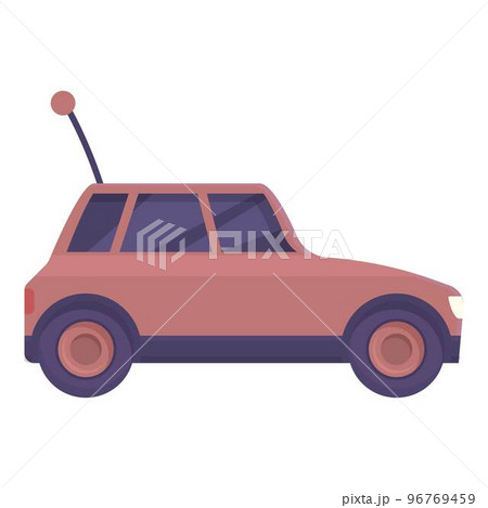 City car rc icon cartoon vector. Remote...のイラスト素材 [96769459] - PIXTA