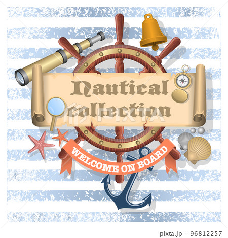 Nautical collection 2のイラスト素材 [96812257] - PIXTA