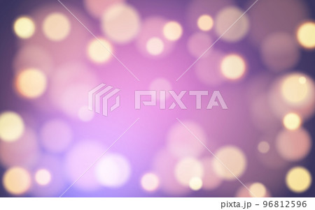 Purple color light bokeh abstract background,...のイラスト素材 [96812596] - PIXTA