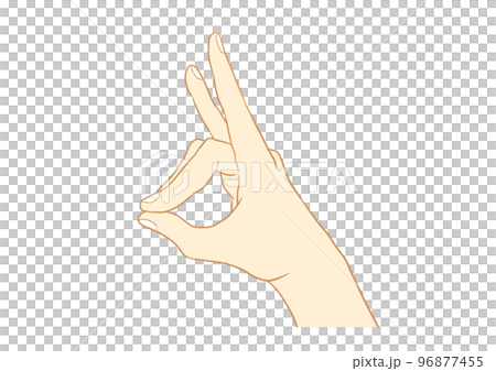Fox hand right hand - Stock Illustration [96877455] - PIXTA