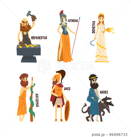 Ancient Greek Clipart Ancient Greek People Stock Illustrations