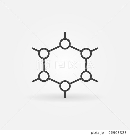 Biochemistry Chemical Formula Structure vector...のイラスト素材 [96903323] - PIXTA