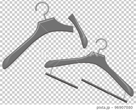 Image illustration of a broken hanger - Stock Illustration [96907080 ...