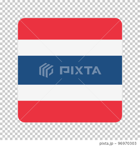 Thai flag square - Stock Illustration [96970303] - PIXTA
