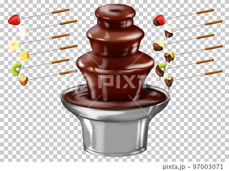 Chocolate Fondue Clip Art