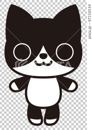 Hachiware cat illustration - Stock Illustration [97158534] - PIXTA