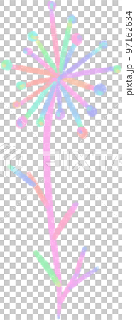 Rainbow line Leaves illustrations-插圖素材 [97162634] - PIXTA圖庫