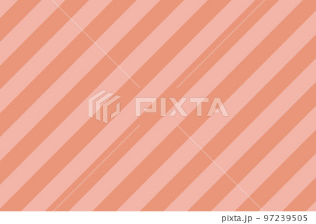 Coral stripes pattern. Abstract background....のイラスト素材 [97239505] - PIXTA