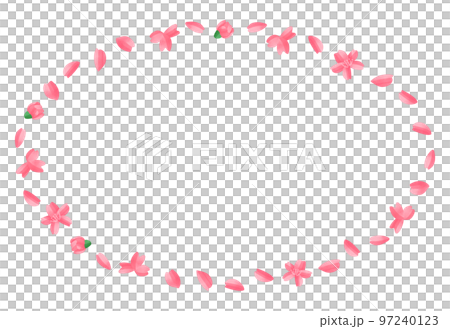 Cherry frame - Stock Illustration [97240123] - PIXTA