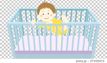 baby falling out of bed - Stock Illustration [97309433] - PIXTA
