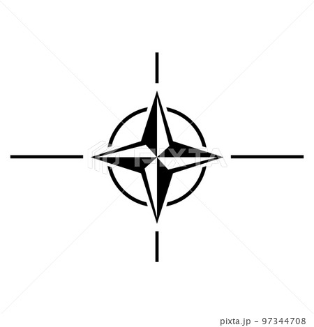 NATO symbol.のイラスト素材 [97344708] - PIXTA