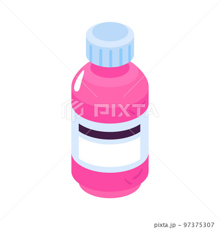Isometric Medicine Jar Compositionのイラスト素材 [97375307] - PIXTA