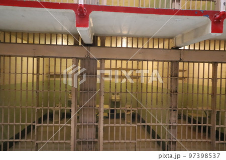 Alcatraz Island Cells Historic Photo : Alcatraz, Cell House, Alcatraz