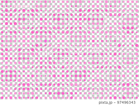 Random dot pattern background pink - Stock Illustration [97496343] - PIXTA
