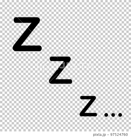 ZZZ for sleep - Stock Illustration [97524760] - PIXTA