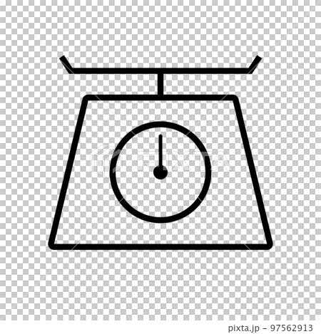 Scale icon. Meter. vector. - Stock Illustration [97562913] - PIXTA