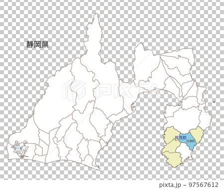 Kawazu Town, Kamo County - Stock Illustration [97567612] - PIXTA