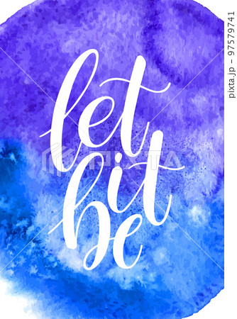 let it beのイラスト素材 [97579741] - PIXTA