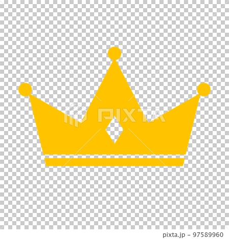 king's crown. Winner icon. vector. - Stock Illustration [97589960] - PIXTA